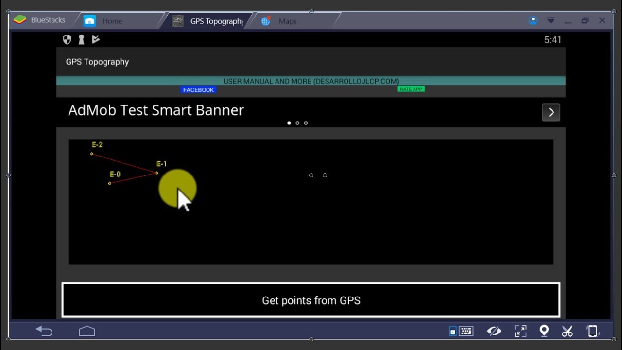 Measure any terrain / polygon with your Android device using the app ...
