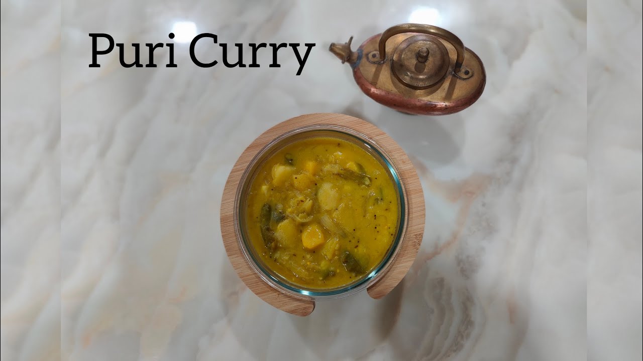 Puri Curry Recipe || Bombay chutney|| Puri Curry in Telugu - YouTube