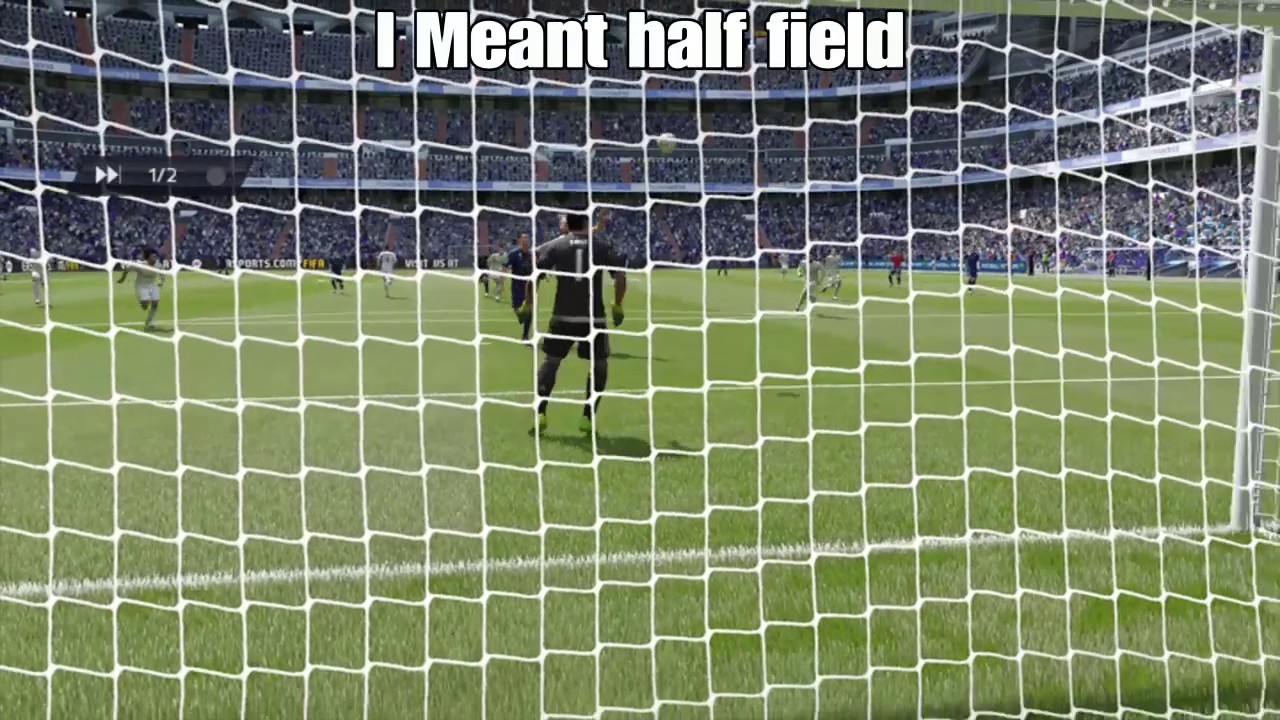 Half field goal!?!?!?!?!? - YouTube