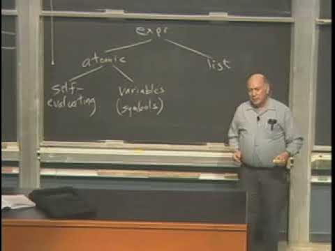 Spring 2011 UC Berkeley Computer Science 61A - Lecture 14 - "Example: Scheme 1 interpreter ...
