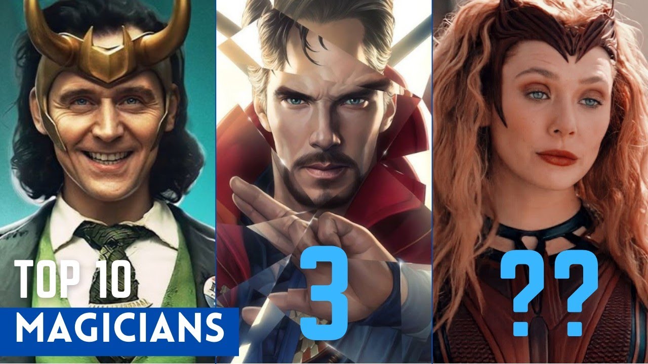 Top 10 Magicians In Marvel Universe | Most Powerful Sorcerers - YouTube