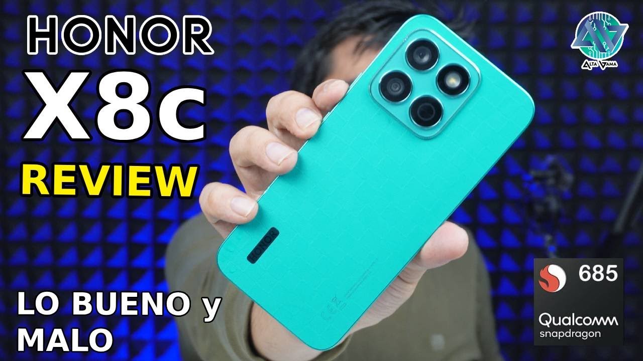 HONOR X8c: REVIEW del teléfono con pantalla INDESTRUCTIBLE, 16GB RAM e ...