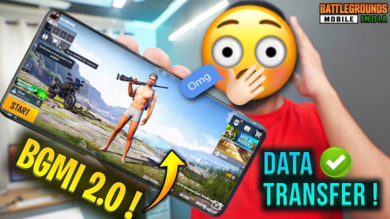BGMI 2.0 😱 DATA TRANSFER NOW | HOW TO TRANSFER DATA BGMI TO BGMI 2.0 ...