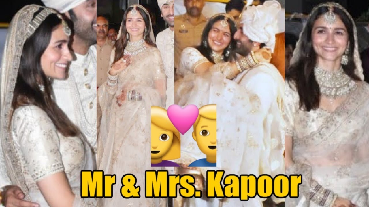 Mr & Mrs Kapoor 1st video | Alia Bhatt Turns Alia Ranbir Kapoor - YouTube