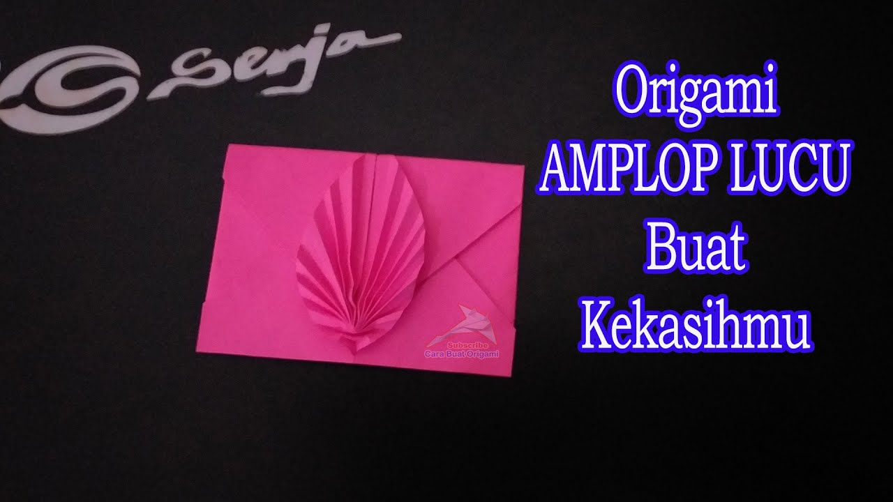 Origami Amplop | How To Make Origami Envelope - YouTube