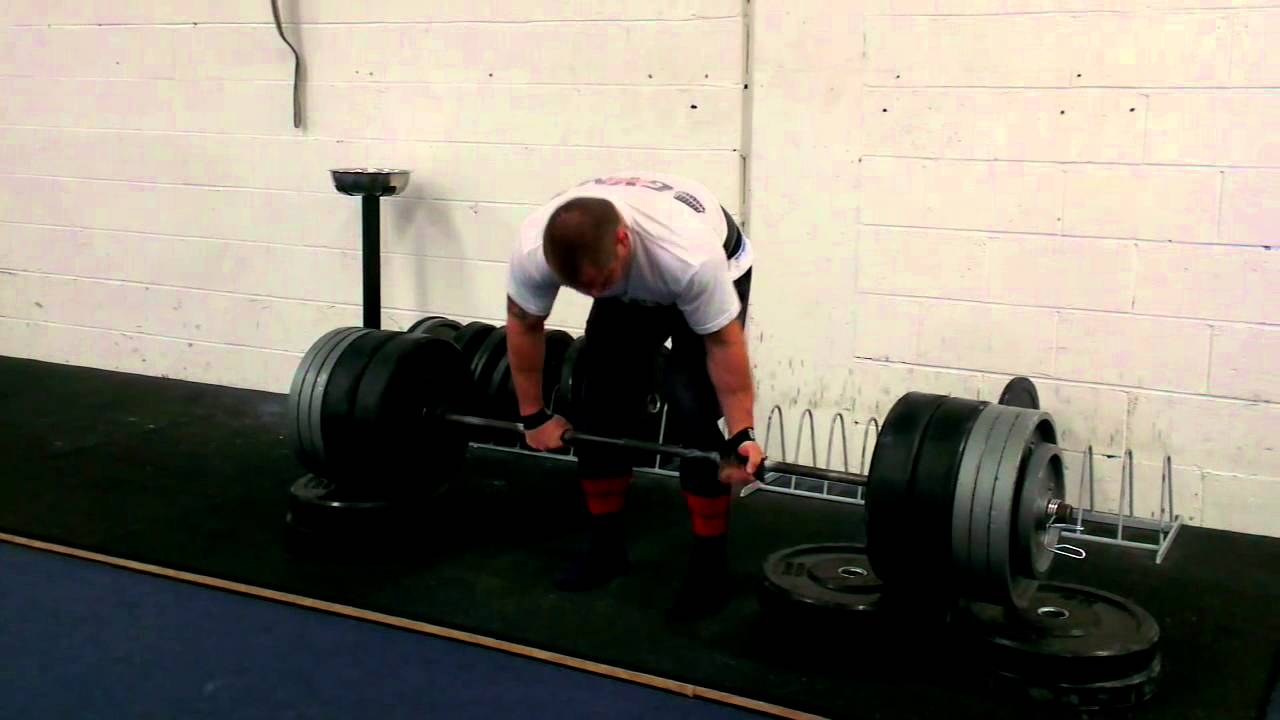 Partial deadlifts - 260kg - YouTube