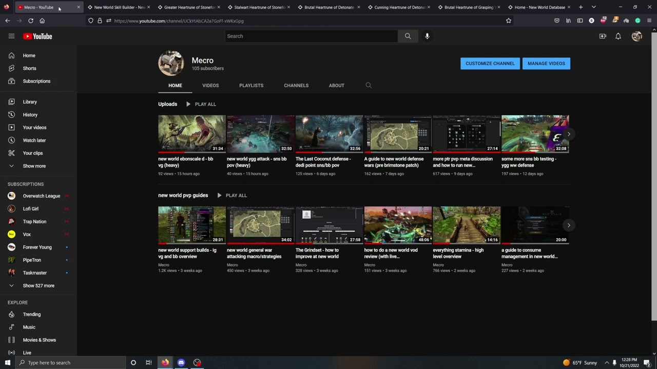new world meta discussion - ultimates and runeglass - YouTube