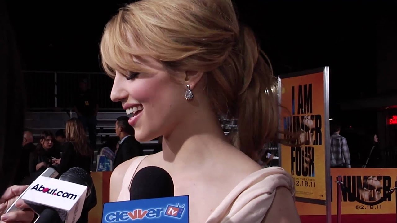 Dianna Agron Interview: I Am Number Four Movie Premiere - YouTube