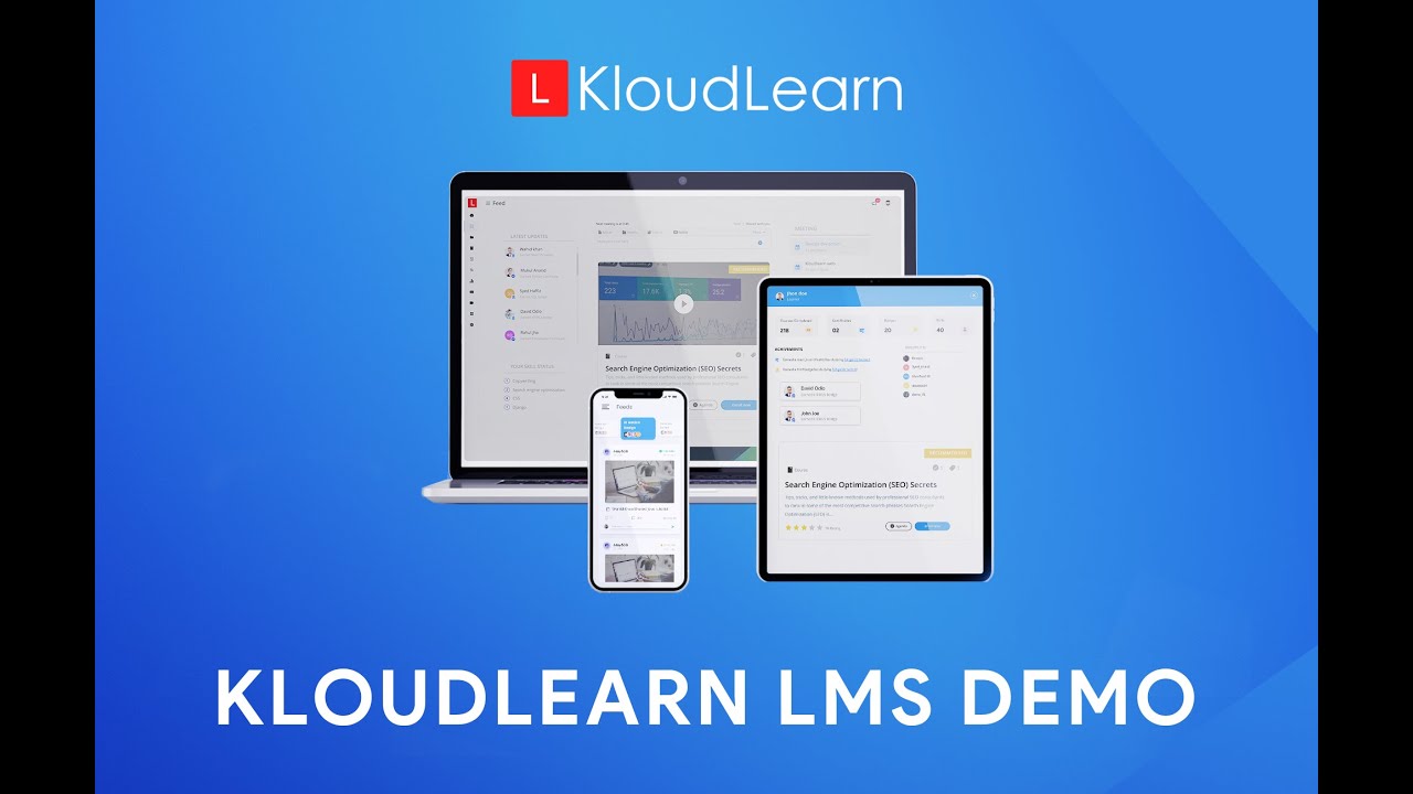 KloudLearn LMS Demo - YouTube