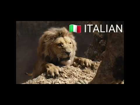 The Lion King 2019 Mufasa's Death (Multilanguage) - YouTube