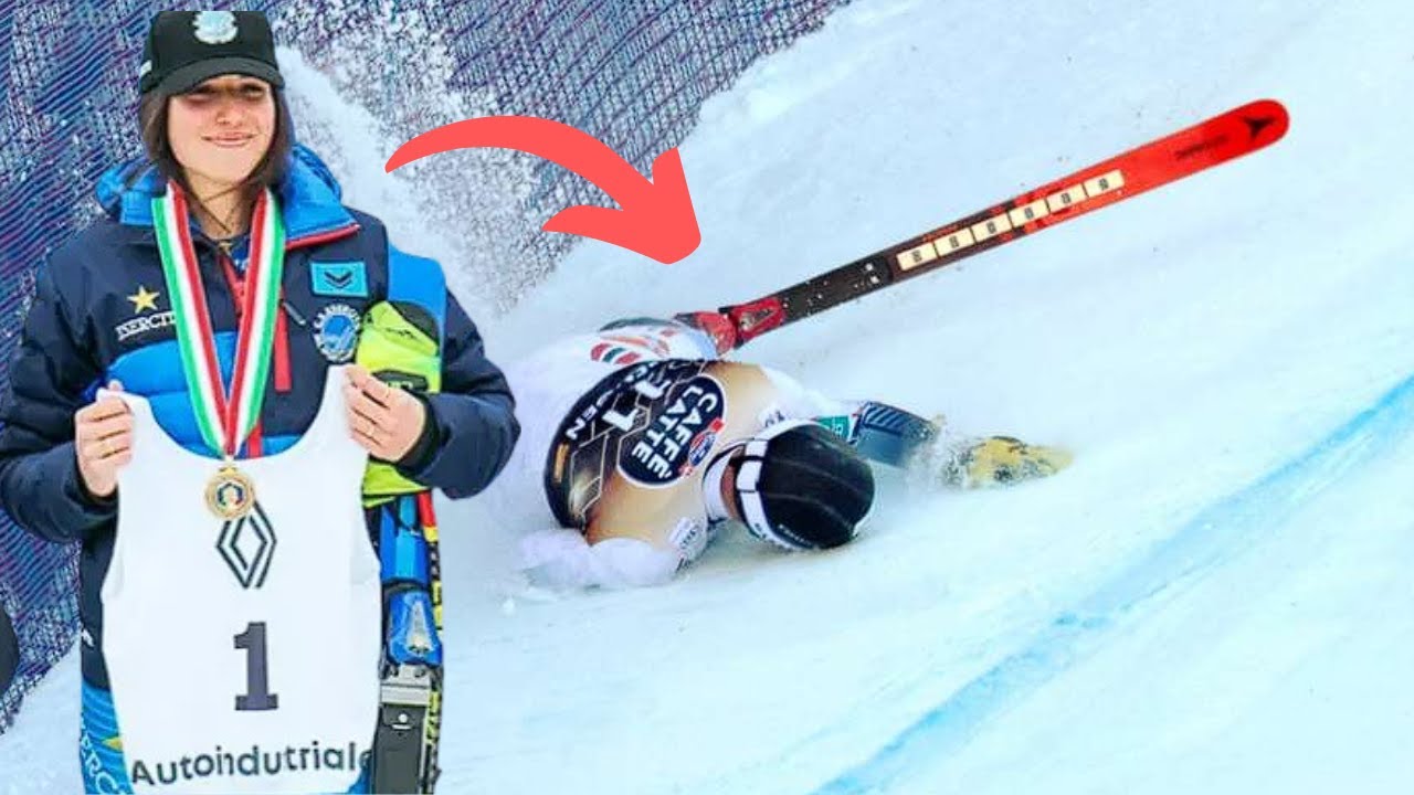 Italian skier Matilde Lorenzi dies after a crash during training - YouTube