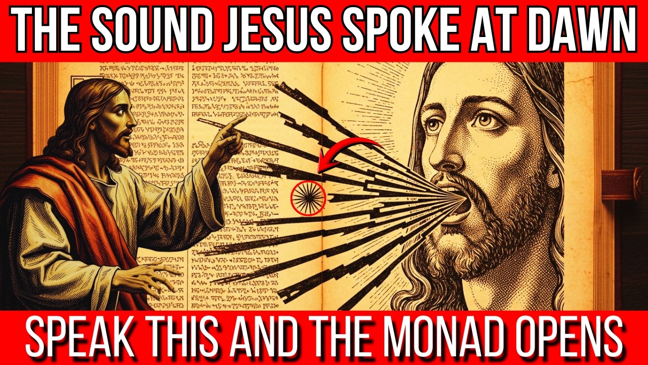 Jesus Revealed The Sacred Sound That Opens The Monad Instantly — Speak ...