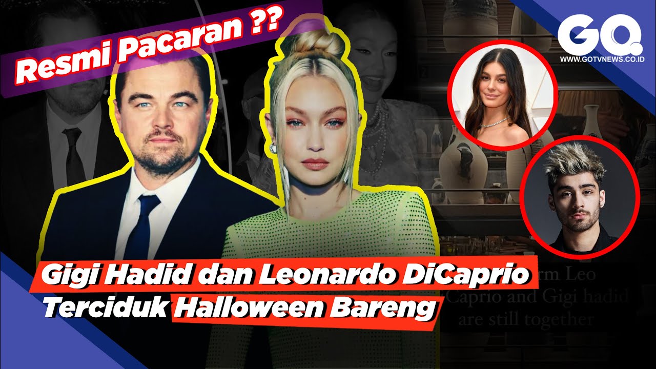 Gigi Hadid dan Leonardo DiCaprio Terciduk Halloween Bareng, Resmi Pacaran - YouTube