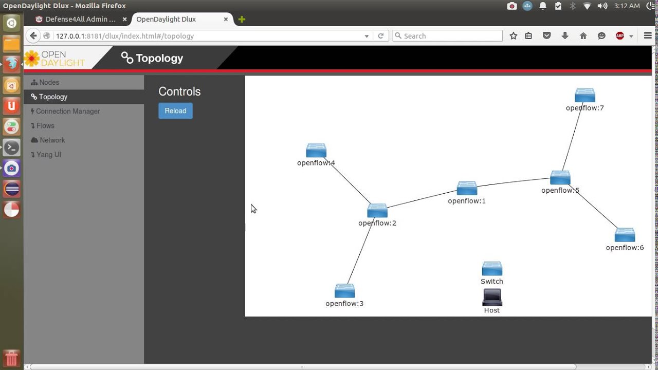 Defense4All OpenDayLight Mininet Tutorial - YouTube