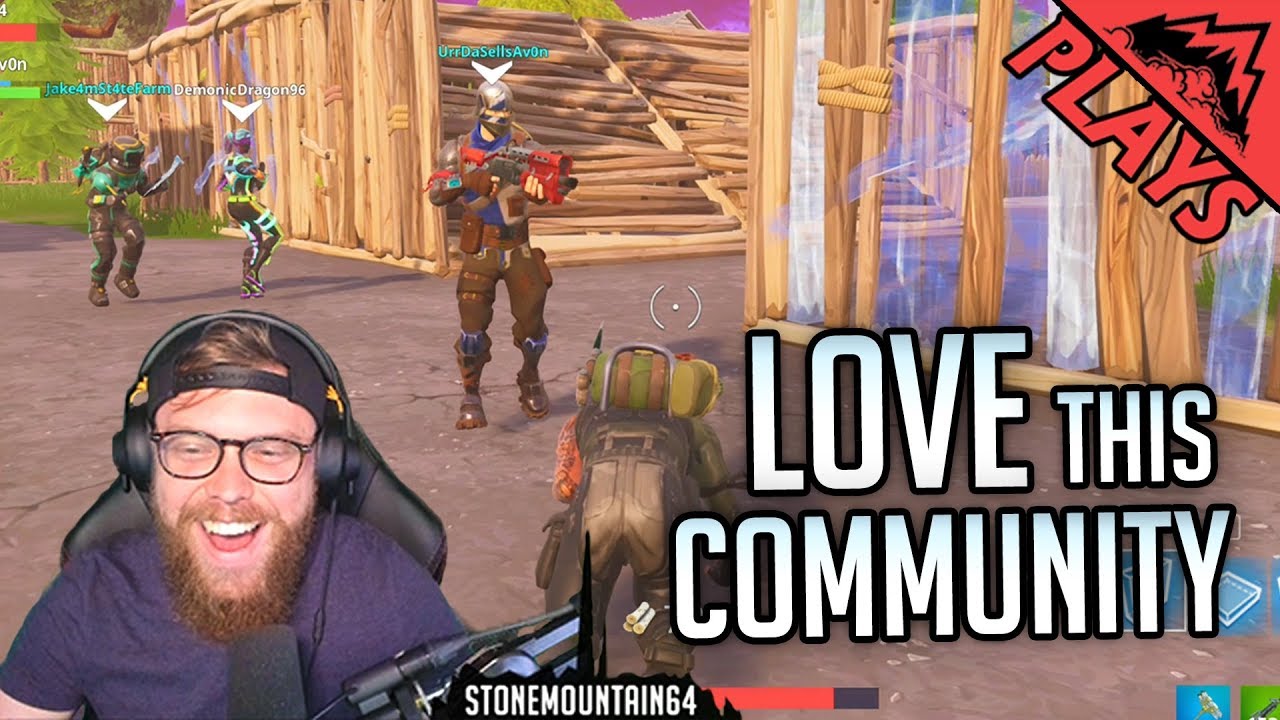 Love This Community - Fortnite Gameplay #53 (Fortnite Supporter Event ...