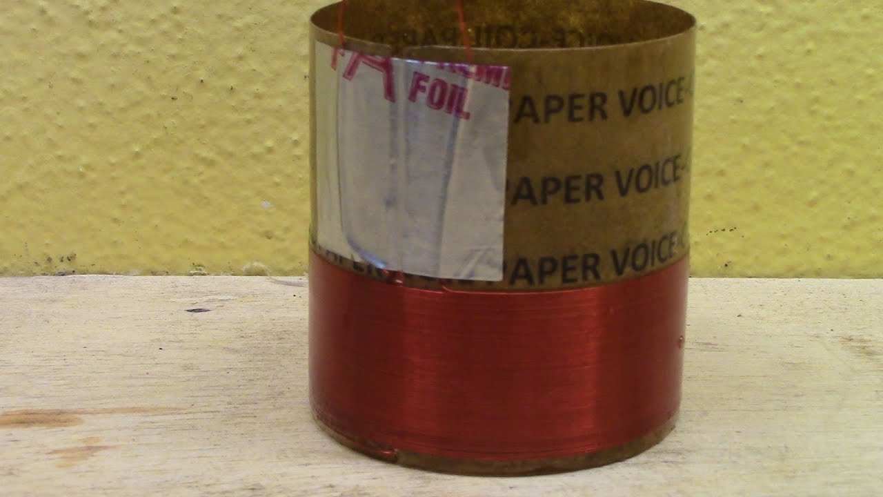 51mm Dia voice-coil. with craft paper support with 2 layers of varnish ...
