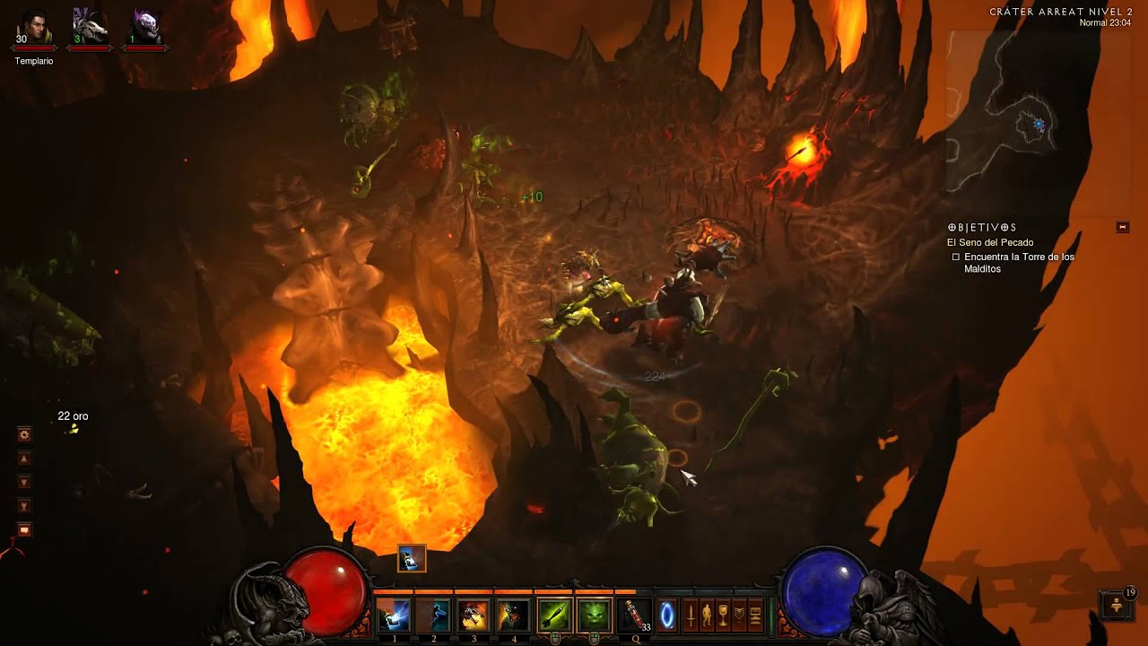 D3 Gameplay - Self-found Hardcore WD #16: Callando a Azmodan (Acto 3 N ...