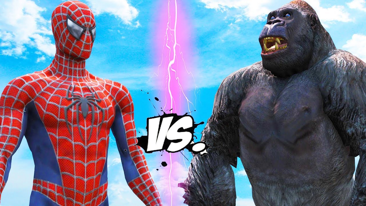 Spider Man Vs Spider Monkey