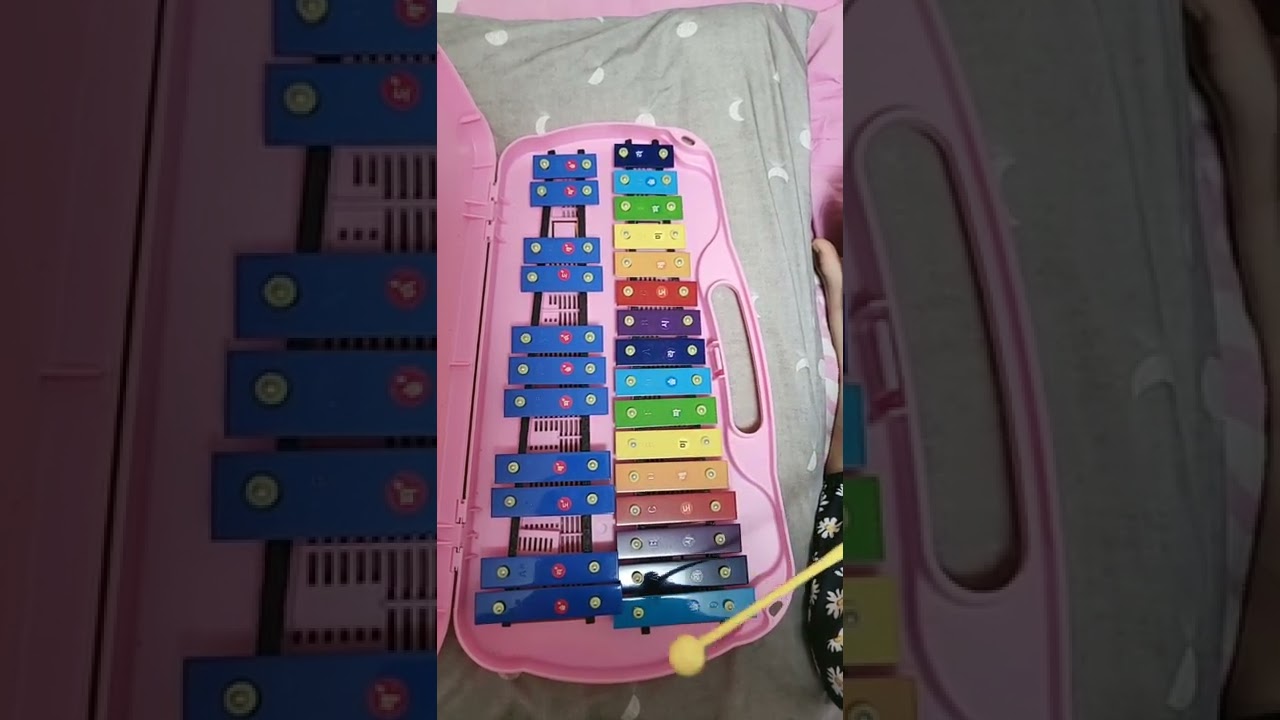 계이름 안보고 실로폰 치기 비행기 학교종 나비야 아기상어 징글벨 젓가락 행진곡 작은별 포켓몬스터 Youtube