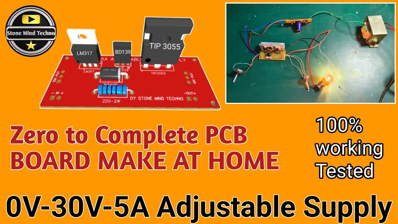 Voltage & Current Adjustable Power Supply||Voltage & Current Controller ...