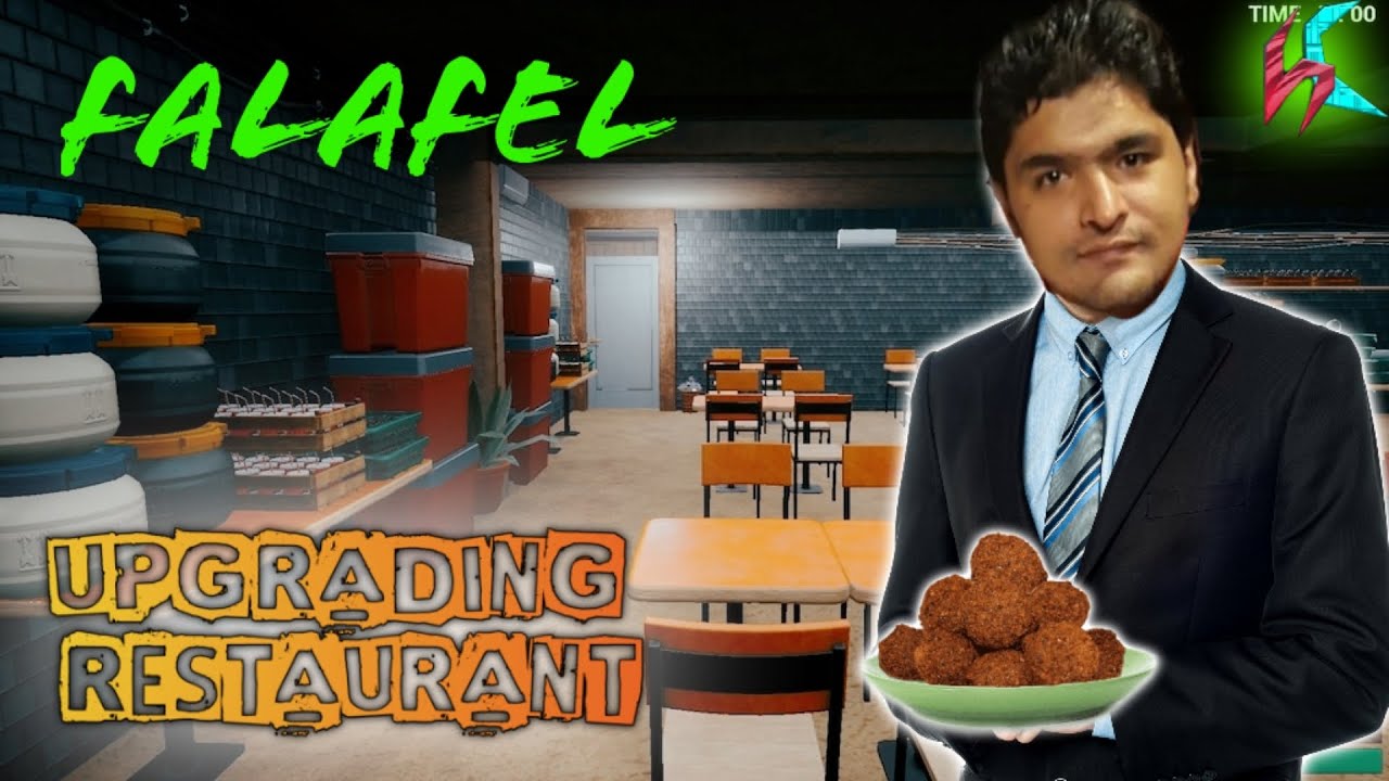 PLAYING FALAFEL RESTUARANT SIMULATOR PART 2 - YouTube