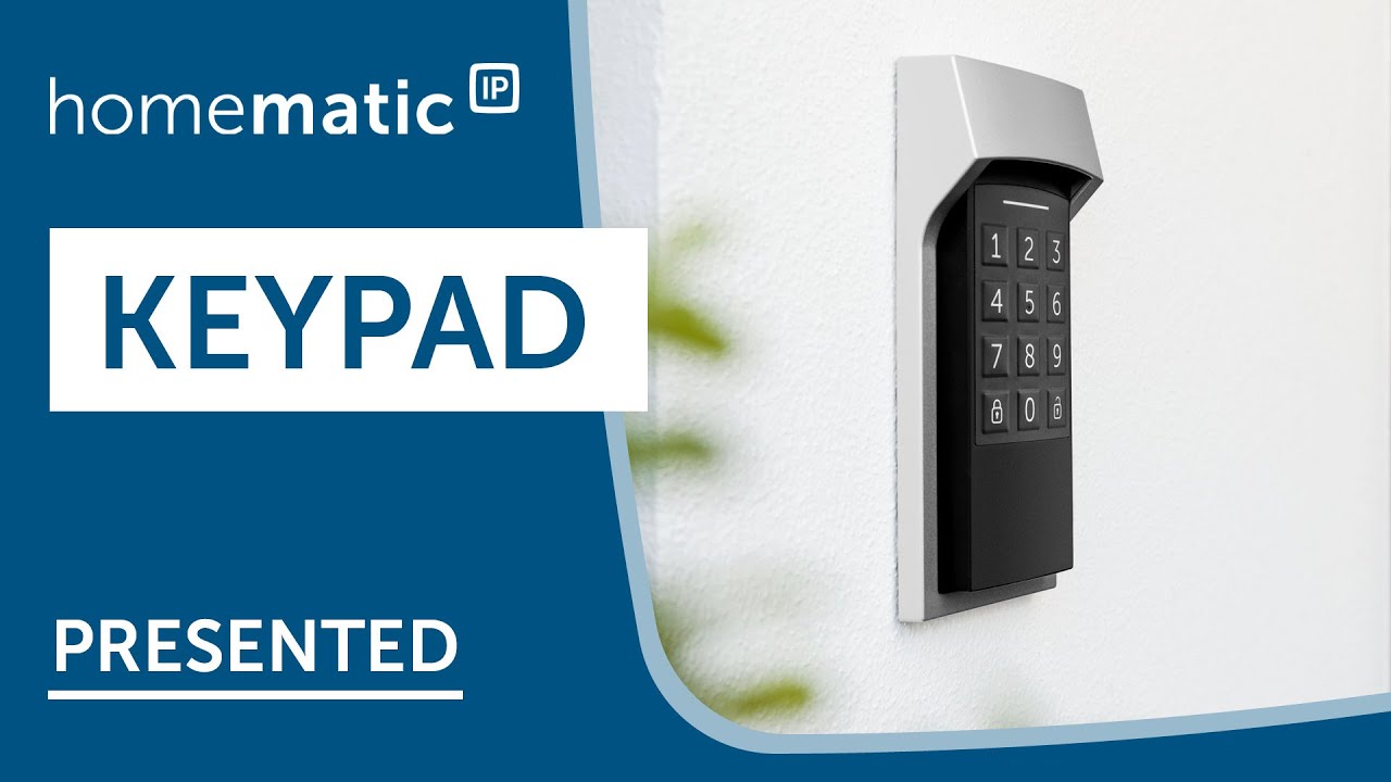Homematic IP | Our smart keypad - YouTube