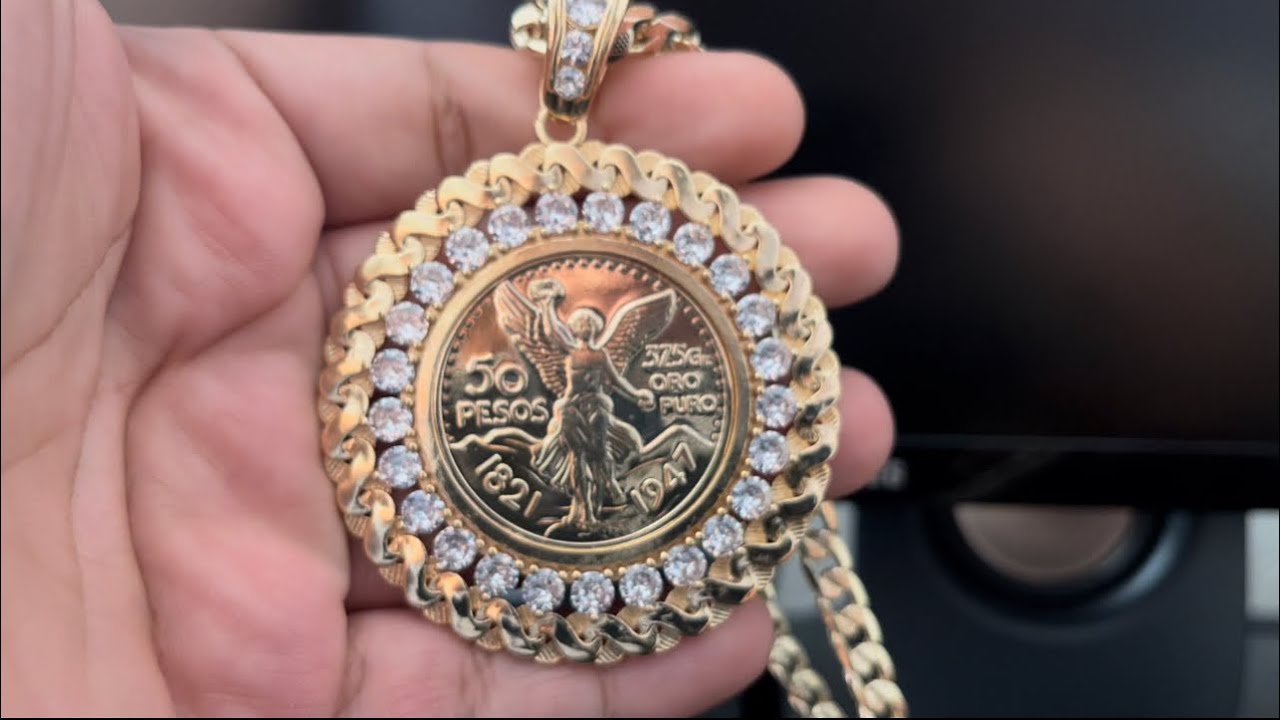 Gold Centenario Chain Review - YouTube