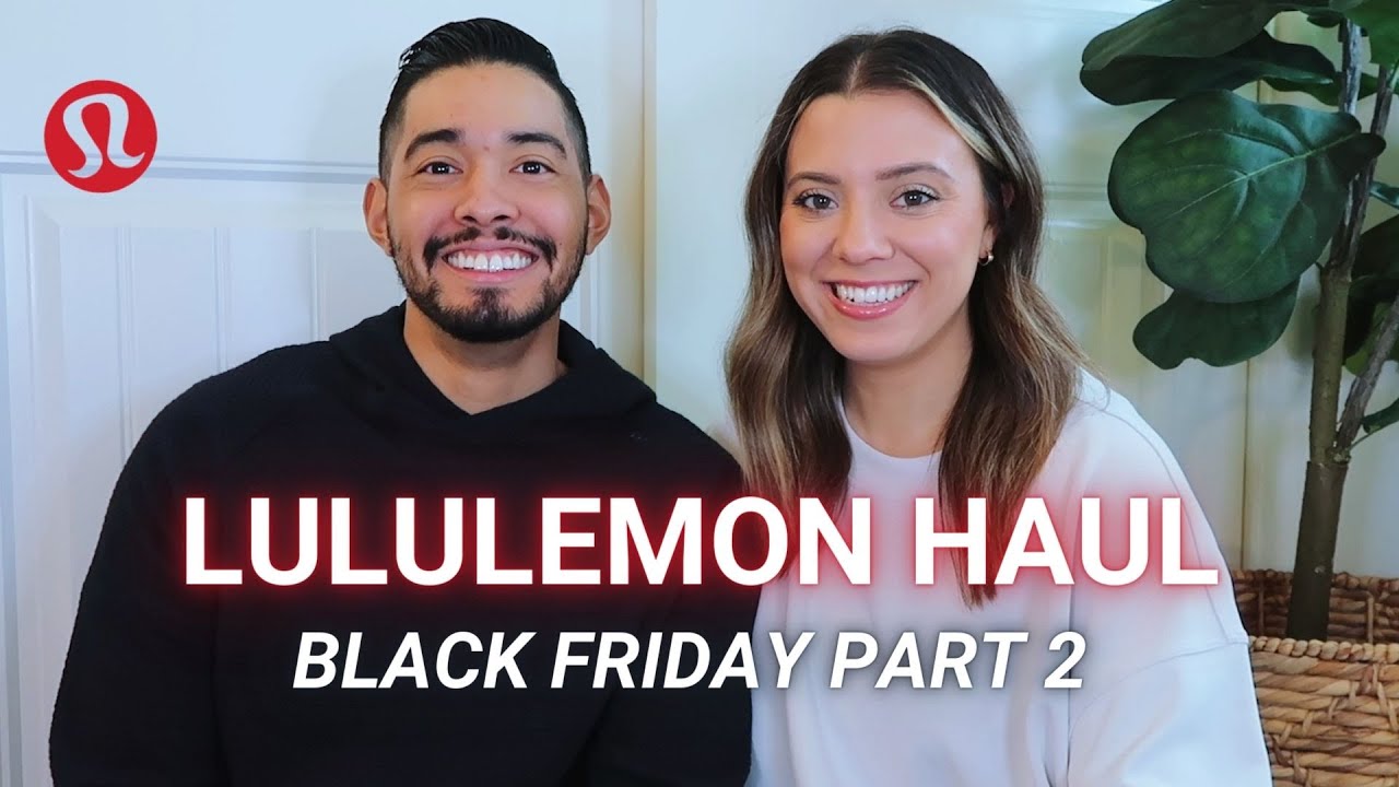 $600+ LULULEMON TRY-ON HAUL: Black Friday Part 2 | vlogmas day 15 - YouTube