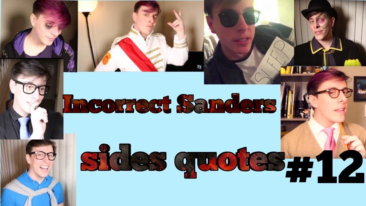 Incorrect Sanders Sides Quotes #12 - YouTube