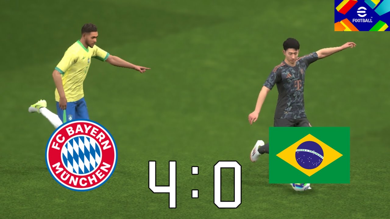 FC Bayern München 4 vs 0 Brazil - YouTube