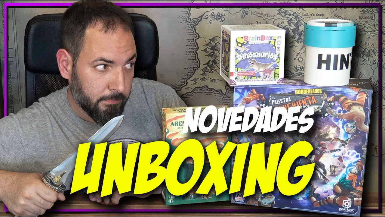 UNBOXING de las últimas NOVEDADES de Asmodee - YouTube