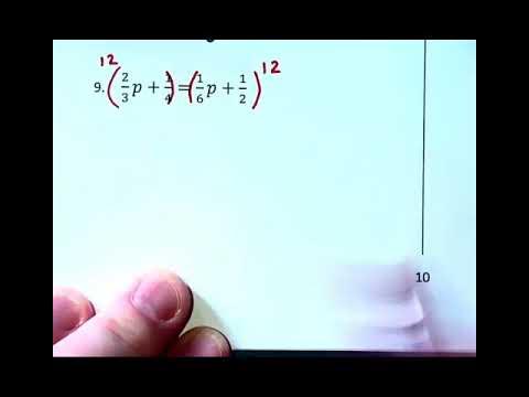 2.2c - Multi-Step Linear Equations - Part 3 - YouTube