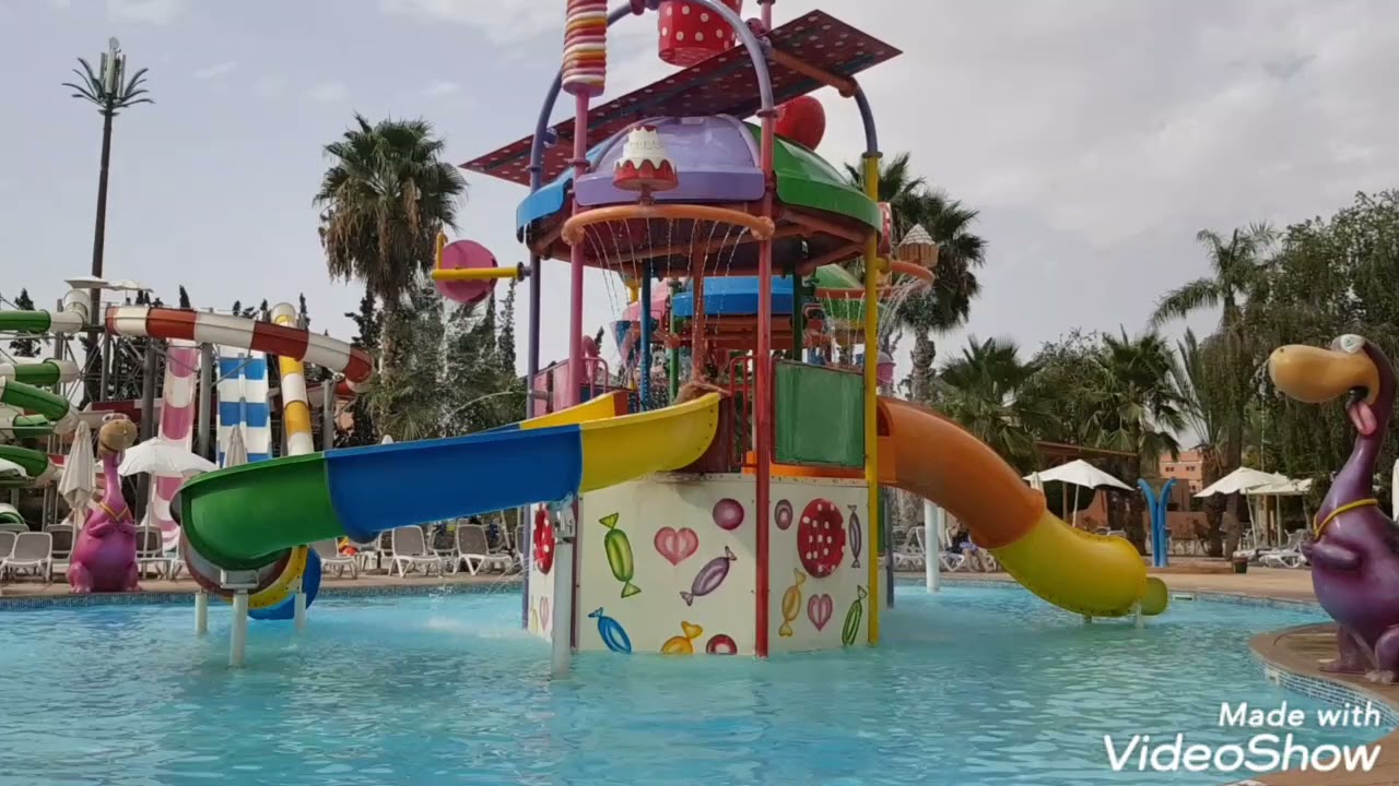 جولة في hotel Labranda Rose Aquapark Marrakech Morocco piscine ...