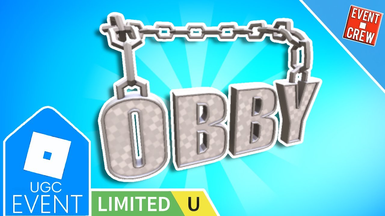 [EVENT] HOW TO GET OBBY CHAIN - FREE LIMITED - YouTube