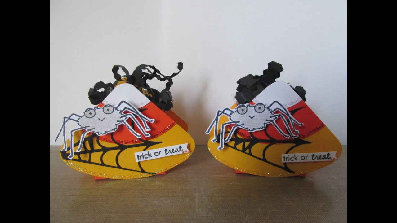 Candy Corn Party Favor Treat Box #7~ 13 Haunted Projects of Halloween ...