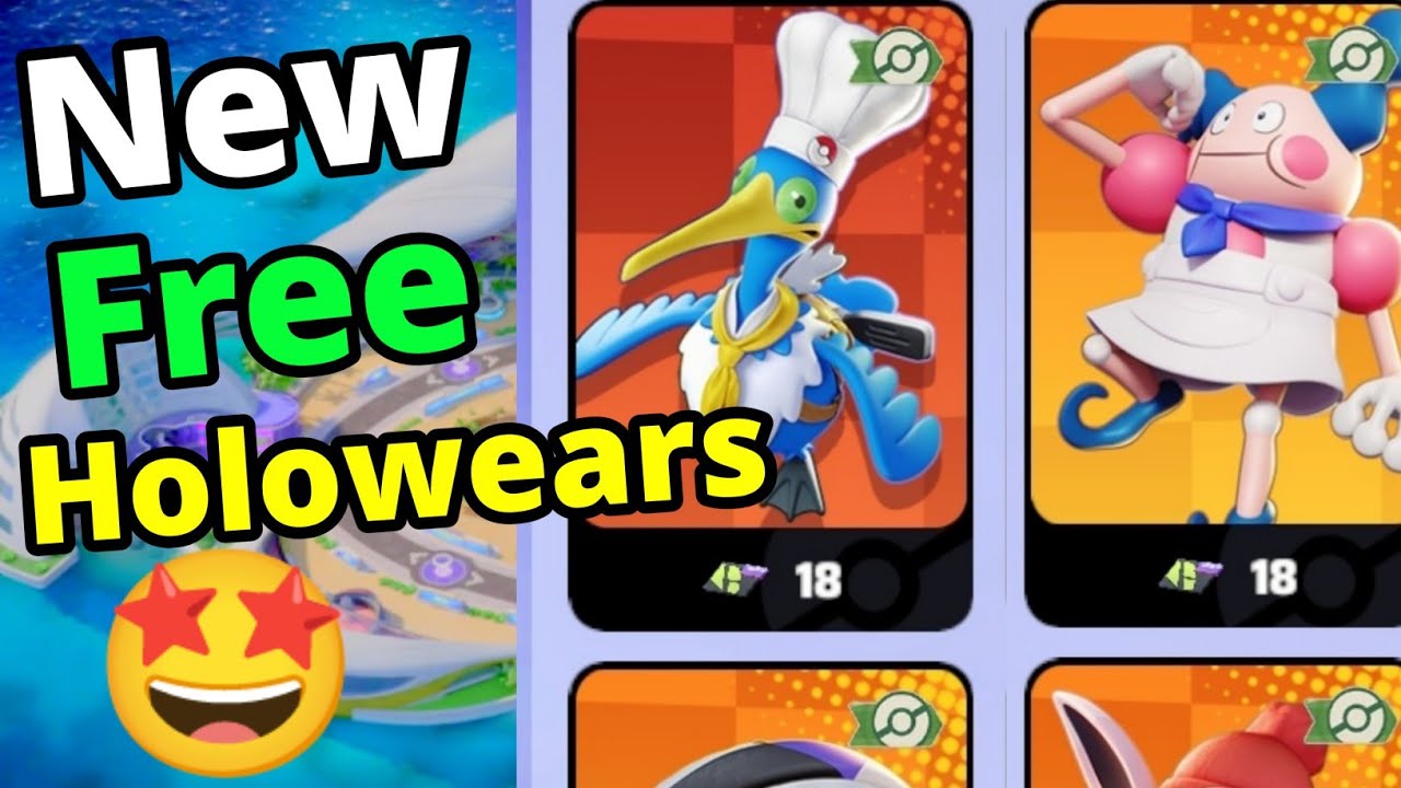 Free New Holowears | Pokemon Unite Holowears | Holowears Pokemon Unite ...