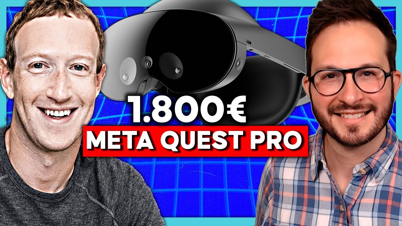Meta Quest Pro dévoilé à 1.800€ 💰 Avenir de la VR et du Metaverse I ...