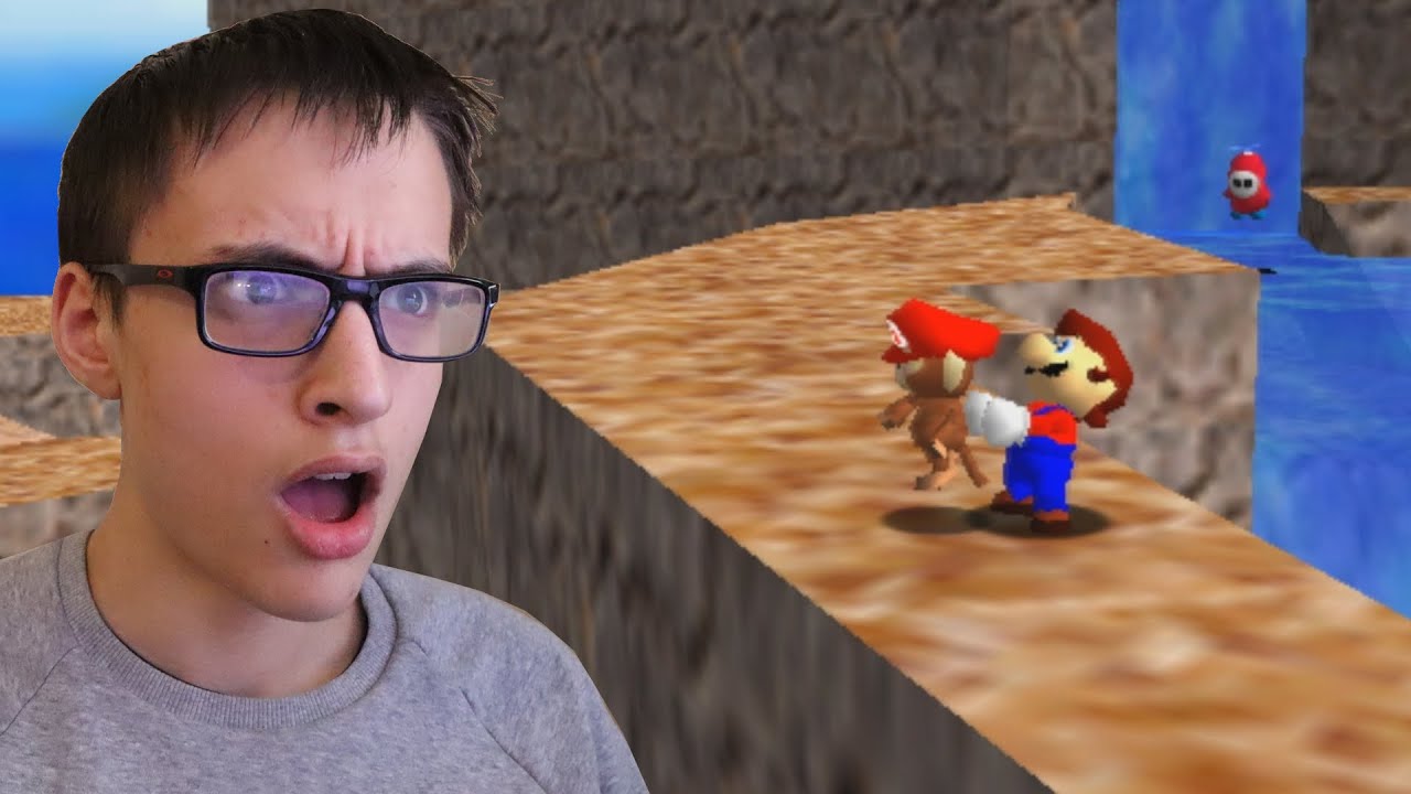 A MONKEY STOLE MY HAT | Super Mario 64 (Part 7) - YouTube