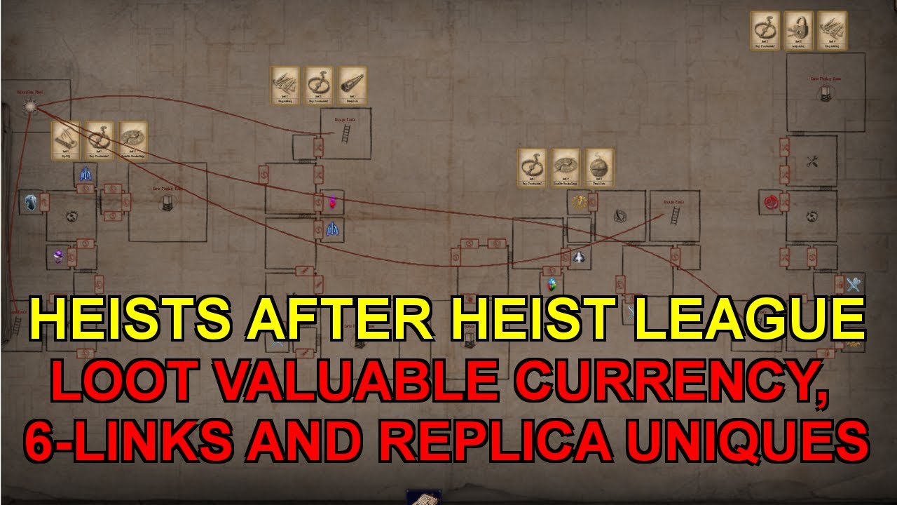 Heists After Heist League - Loot Currency & Valuable Replica Uniques ...
