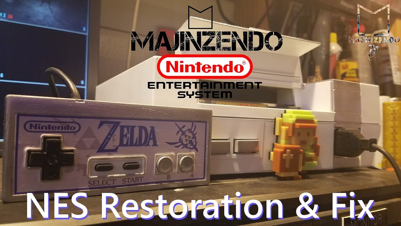 Original Nintendo Repair and Restore - New Paint and Modding!!! - YouTube