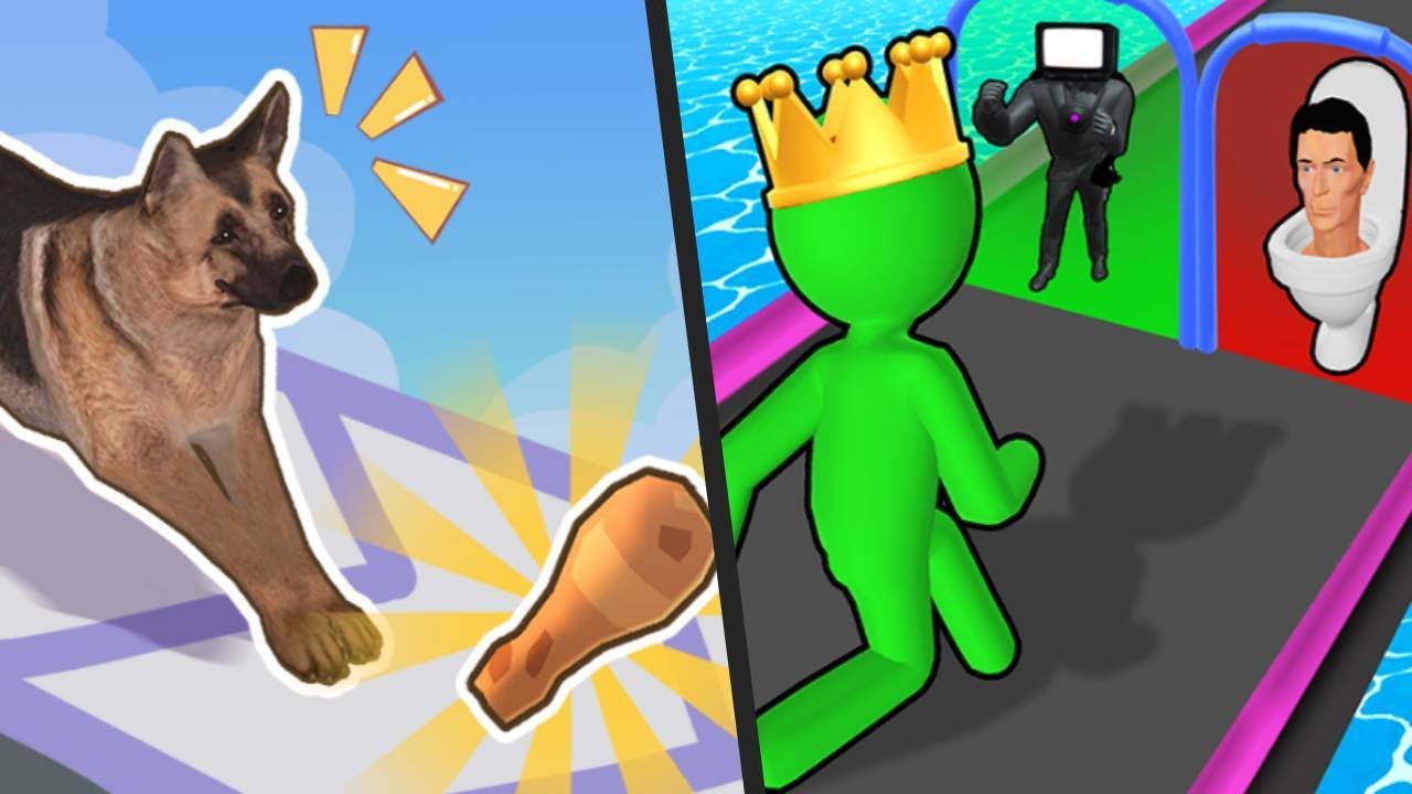 POPPY RUNNER EVO vs GIANT RUSH - Double Gameplay ( BEST android GAMES ...