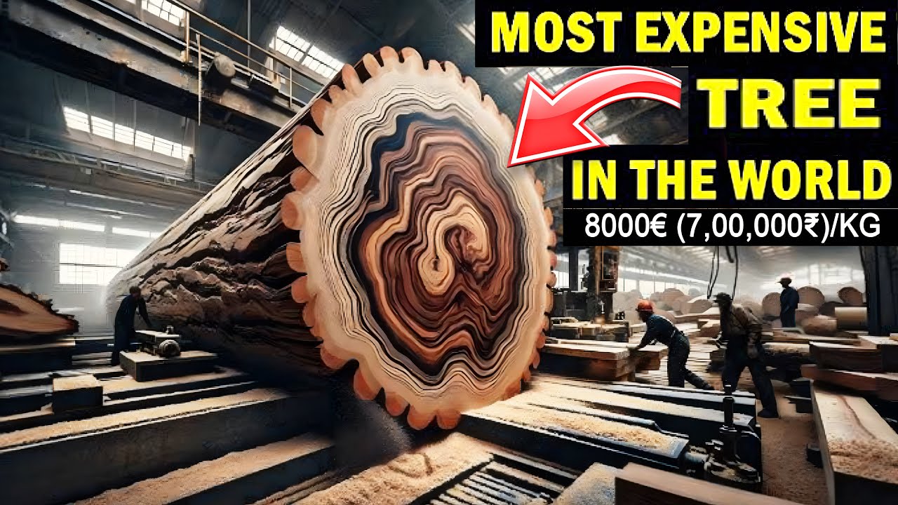 The Tree that is more Expensive than Gold ( African Blackwood ) - YouTube