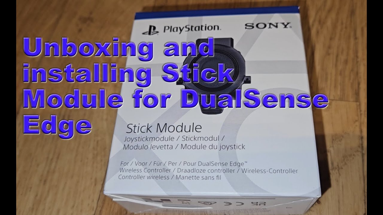 Unboxing and installing Stick Module for DualSense Edge Controller ...