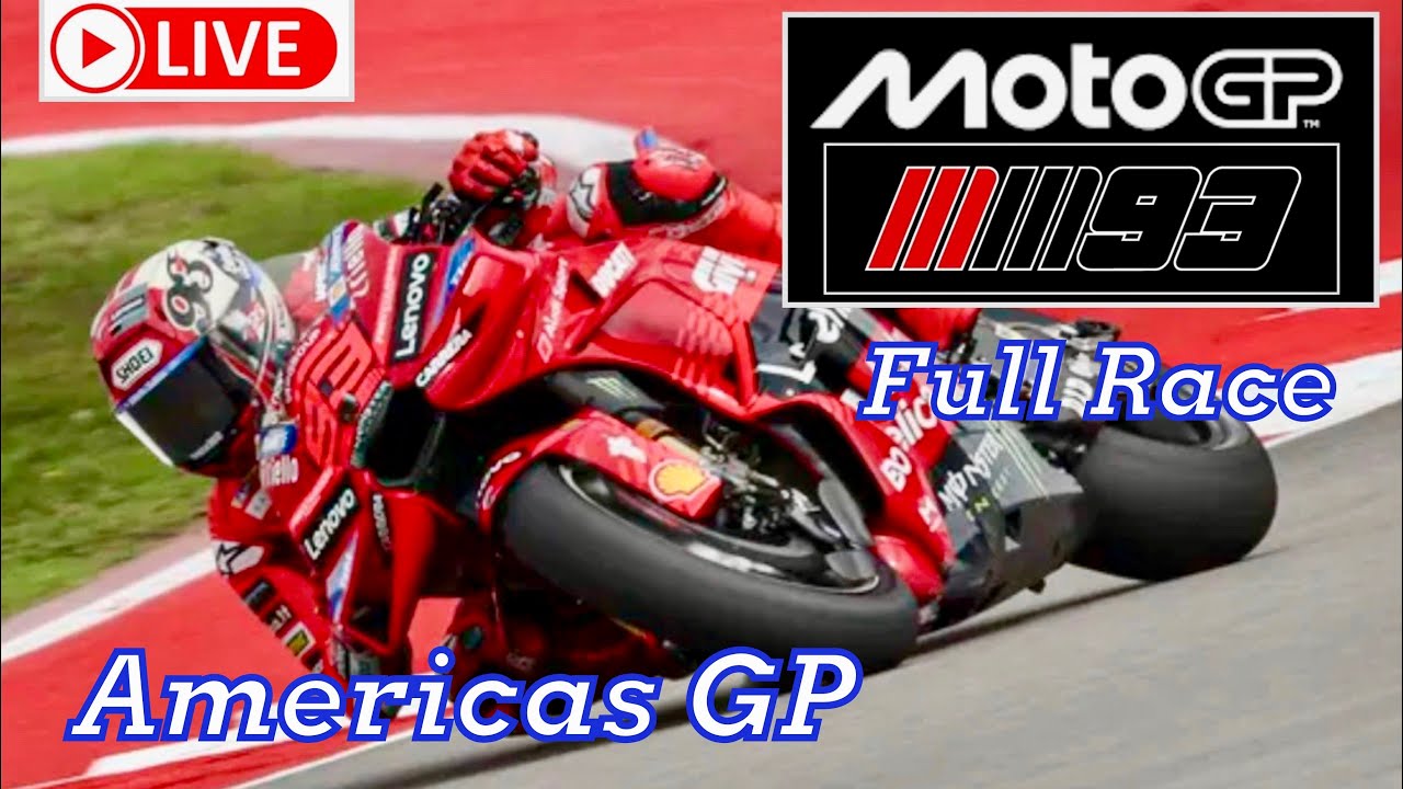 LIVE - MotoGP 🇺🇸 AmericasGP | M.Marquez's - Ducati Lenovo (Cockpit View ...