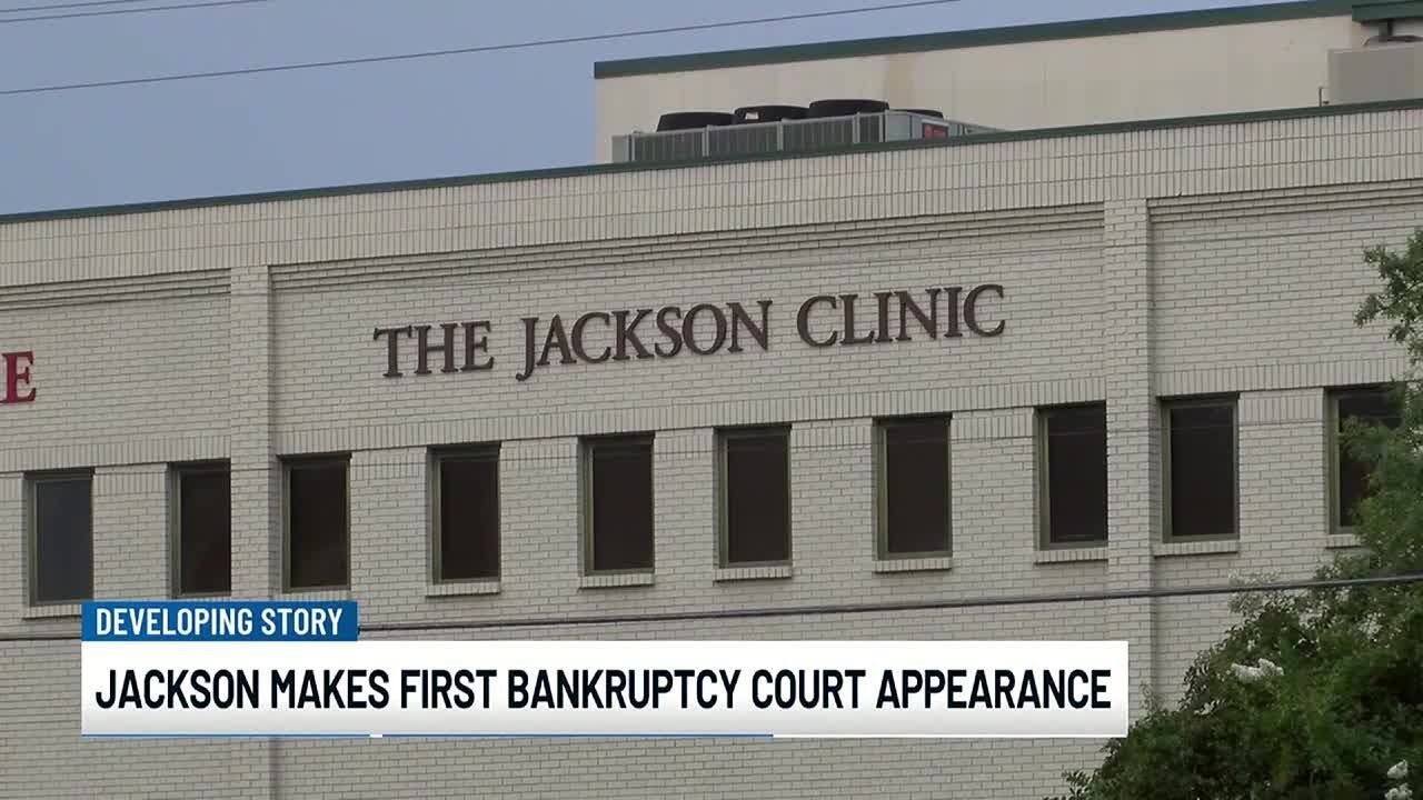 Jackson Hospital makes first bankruptcy court appearance - YouTube