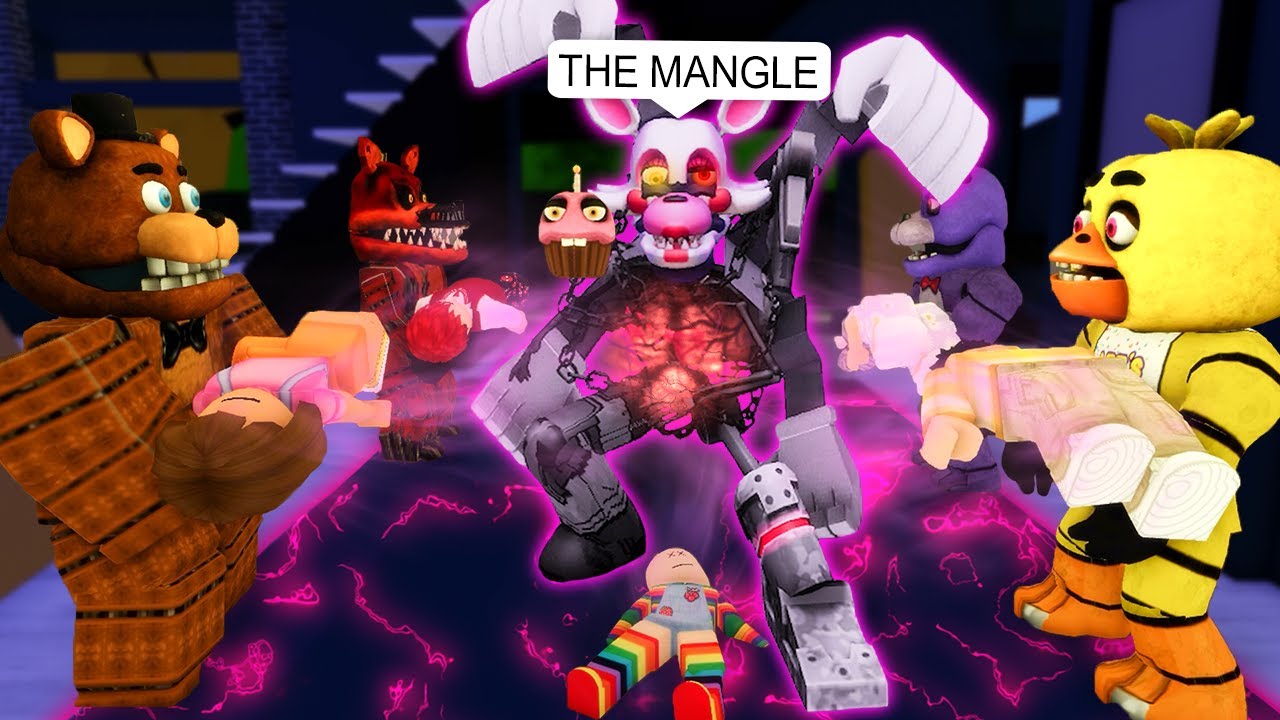 THE MANGLE REVIVES in FIVE NIGHTS AT FREDDY'S - ROBLOX Brookhaven 🏡RP ...