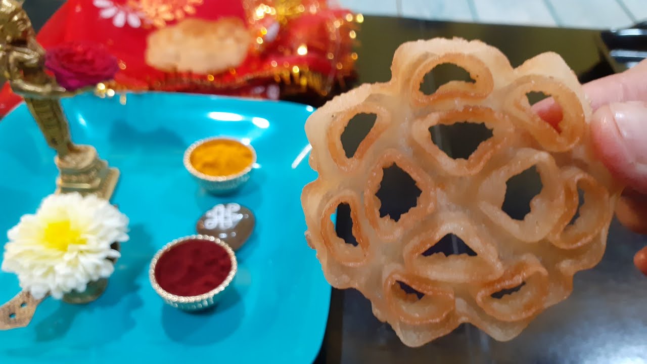 Eggless Rose Cookies || Achu Murukku || Achu Murukku Recipe - YouTube