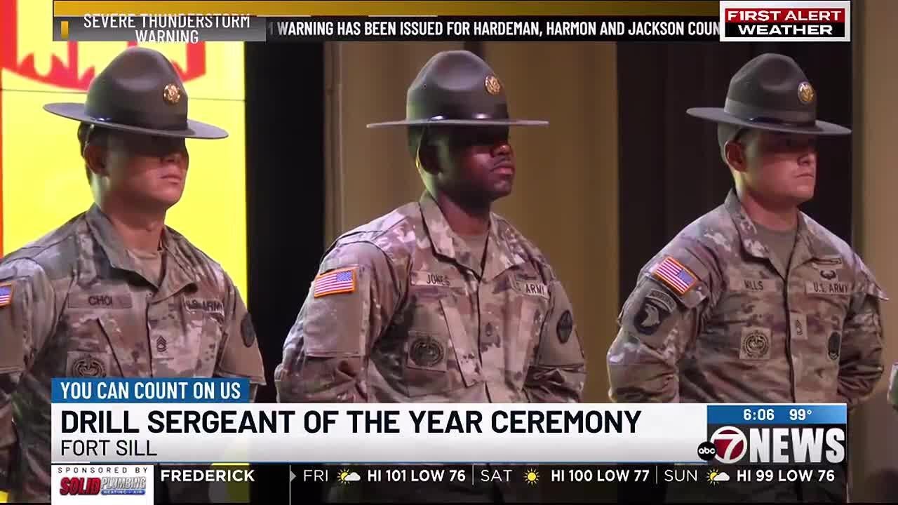 Fort Sill names 2025 Drill Sergeant of the Year - YouTube