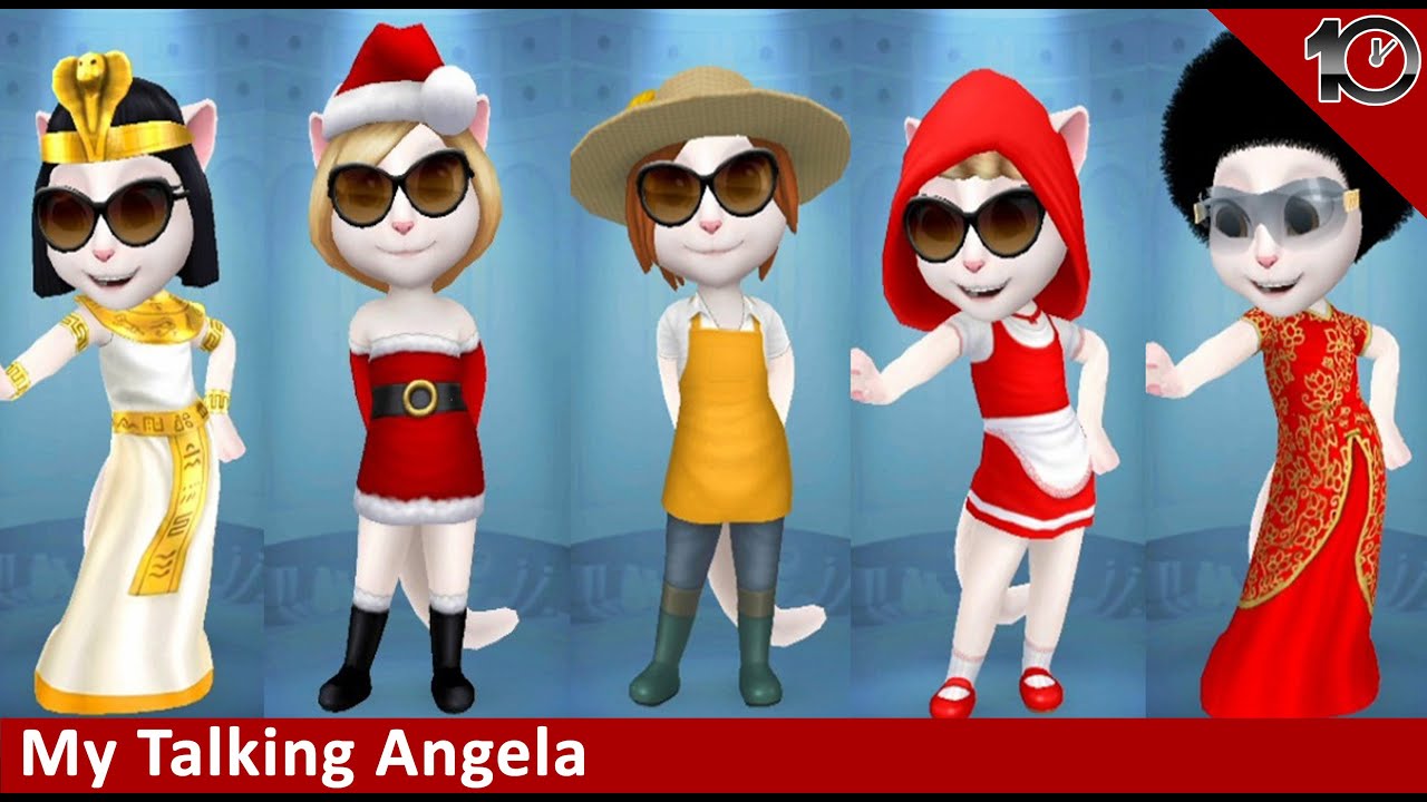 My Talking Angela Gameplay Great Makeover for Kids & Children HD 2017 ...