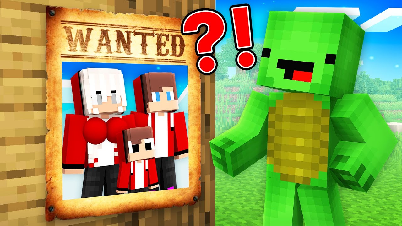 Maizen : Why JJ Family is Wanted? MIKEY SEARCHING JJ FAMILY - Minecraft Animation (JJ and Mikey ...